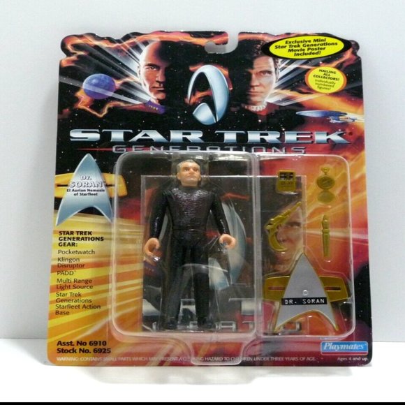 Playmates Toys | Toys | Star Trek Tng Generations Dr Soran Action ...
